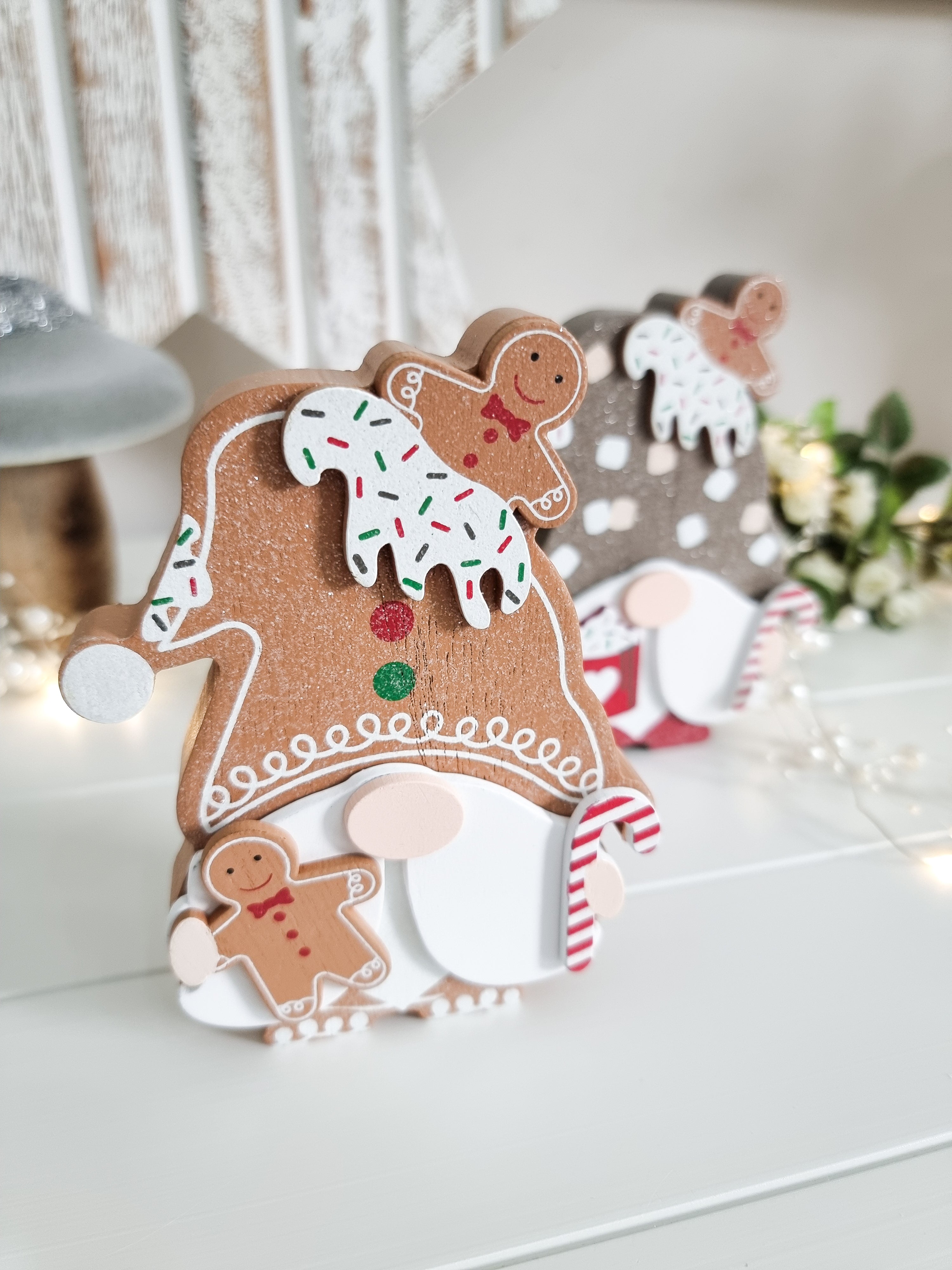 Gingerbread OR Hot Chocolate Inspired Gonk Figure – Peony Blossom Interiors